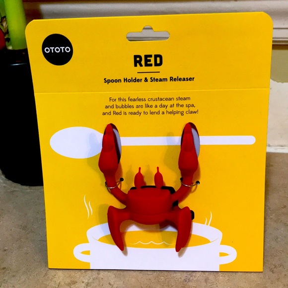 ototo | Kitchen | Nwt Crab Spoon Holder | Poshmark